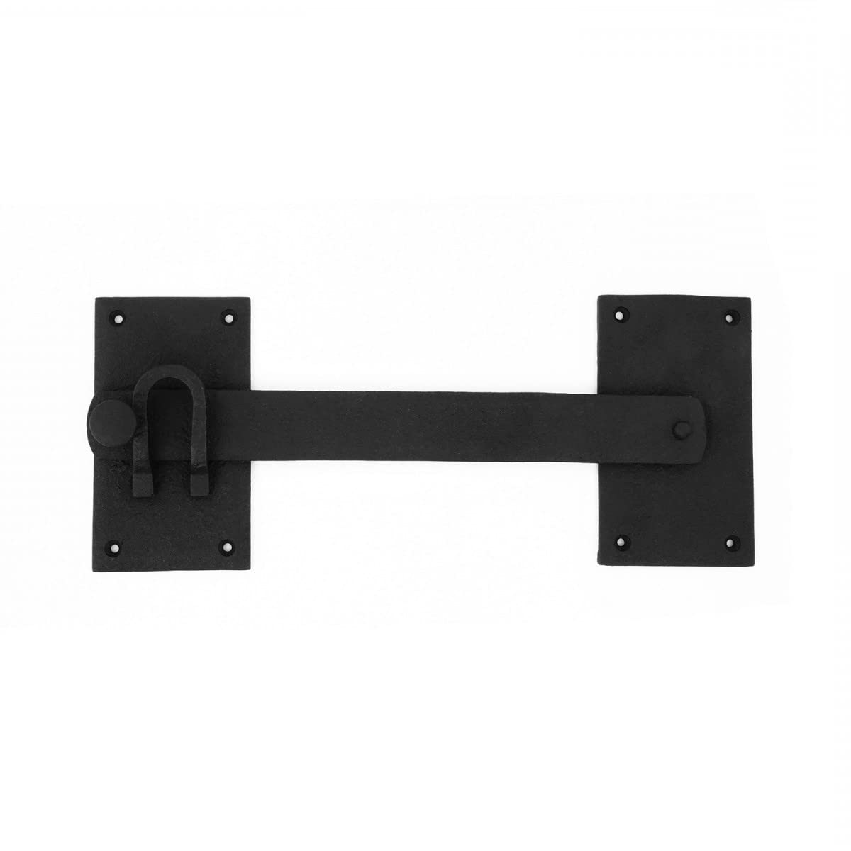 Renovators Supply Manufacturing Black Iron Gate Flip Latch 12" Large ...