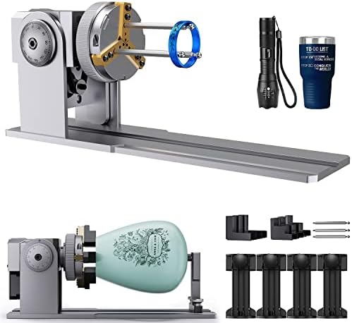 ATOMSTACK R1 Laser Rotary Roller 6000mm/min Laser Rotary Claw Roller ...