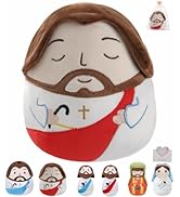 Amazon.com: LeYoHa Jesus Plush Pillow Religious Gift - Christian Plush ...