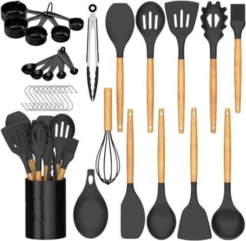 Amazon.com: Stylish and Modern 33-Piece Kitchen Utensils Set - Prime ...