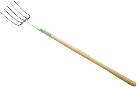 Amazon.com : Forgecraft 5 Tines Manure Pitch Fork : Garden Forks ...