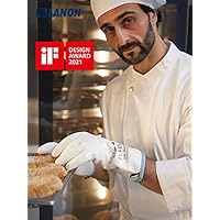 Amazon.com : LANON Heat Resistant Liquid Silicone Gloves, Oven Gloves ...