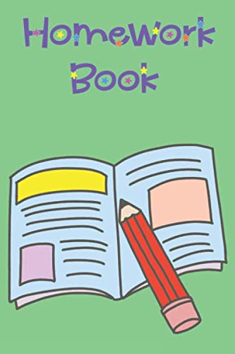 Homework Book: Homework Book for Planning after school study and ...