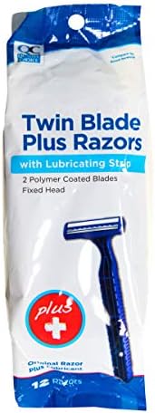 Amazon.com: Quality Choice Mens Disposable Twin Blade Razors Plus 12 ...