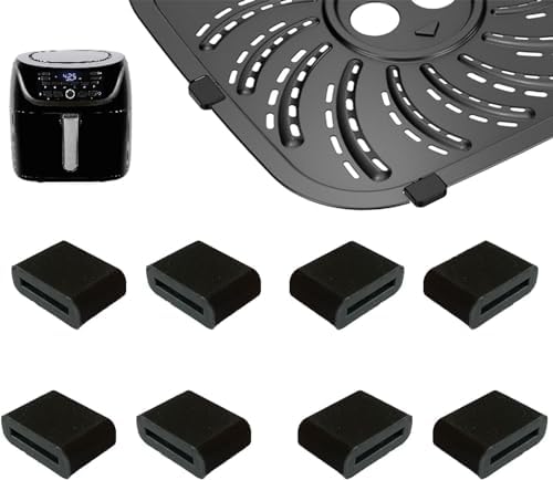 Amazon.com: GSZN 8PCS Air Fryer Rubber Tabs for PowerXL Vortex Pro 8QT ...
