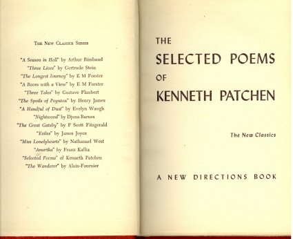 The Selected Poems of Kenneth Patchen: Patchen, Kenneth: 9781131242842 ...