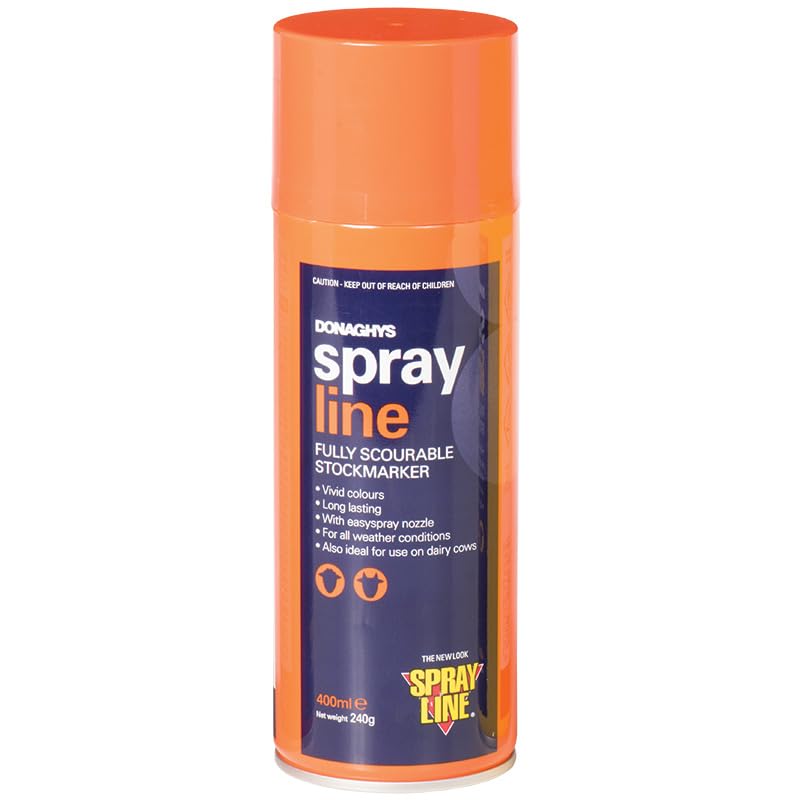 Premier Sprayline Marking Paint for Sheep & Livestock (400mL - Orange ...
