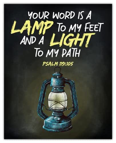 Amazon.com: Your Word is a Lamp to My Feet… Psalm 119:105 ...