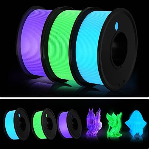 Amazon.com: 3D Printer Filament PLA Glow in The Dark 1.75mm 3-D ...