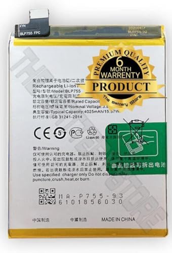 Original BLP755 Battery for Oppo Reno 3 Pro CPH2035, CPH2037, CPH2036 ...