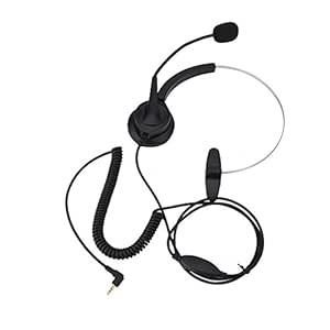 Generic Cordless Phone Headset, 120cm 2.5mm Call C Headset for ...