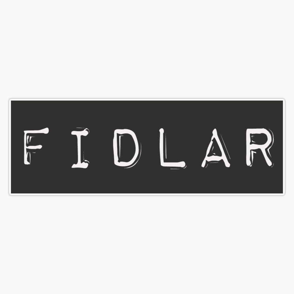 Amazon.com: Fidlar Vinyl Sticker Waterproof Decal Laptop Wall Window ...