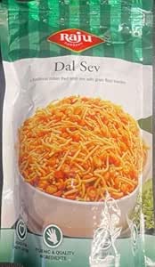 Amazon.com : Raju Snacks - Dal Sev 400g - 14oz : Grocery & Gourmet Food