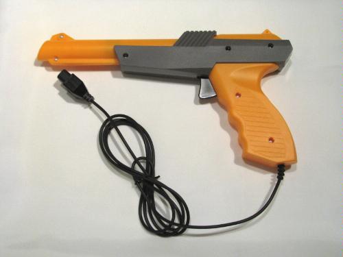 Amazon.com: ZAPPER GUN FOR NINTENDO NES ZAPPER (ORANGE AND GREY VERSION ...