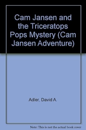 Amazon | Cam Jansen and the Triceratops Pops Mystery (Cam Jansen ...