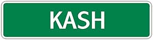 Amazon.com: Kash Street Sign 4x16 inch Tin Sign Beach Cafe Restaurant ...