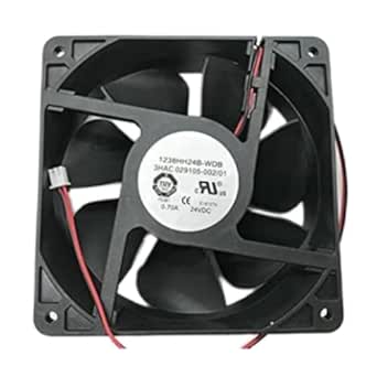 Amazon.com: 1238HH24B-WDB Fan 12CM for 24V 0.70A 12038 120X120X38MM 2 ...