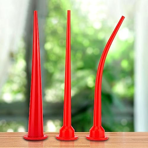 Caulking nozzle of sausage caulking gun, curved caulking nozzle ...