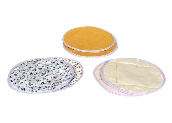 Sunvika House 100% Cotton Roti Chapati Cloth Cover Box Set Of 3 ...
