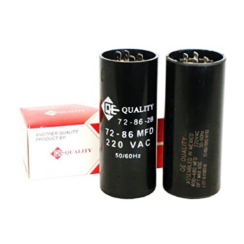 Qe Start Capacitor 108-130 Mfd 220 V 50/Box: Amazon.com: Industrial ...