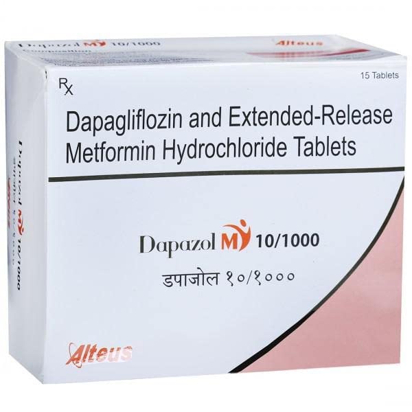 DAPAZOL M 10/1000 - Strip of 15 Tablets : Amazon.in: Health & Personal Care