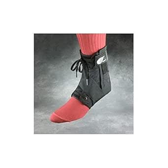 Swede-O Strap Lok Lace-Up Ankle Brace, Black, Large : Amazon.in: Health ...