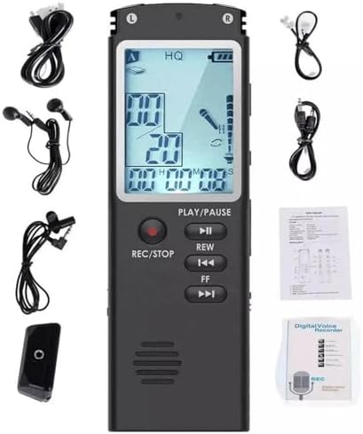 BODYA 8GB Ghost Hunting EVP Voice Recorder Paranormal Equipment Spirit ...