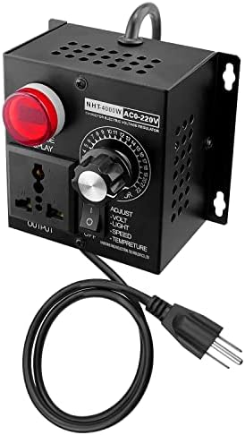 Amazon.com : Aulmscn AC Motor Speed Controller ,Variable Speed Controller Fan Speed Controller ...