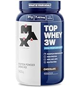 Amazon.com: Max Titanium Whey Protein Powder Strawberry Flavor ...