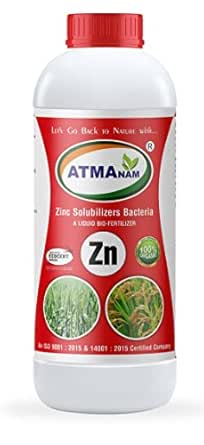 Atmanam Zinc Solubilizing Bacteria Bio Fertilizer Zinc Provider for All ...