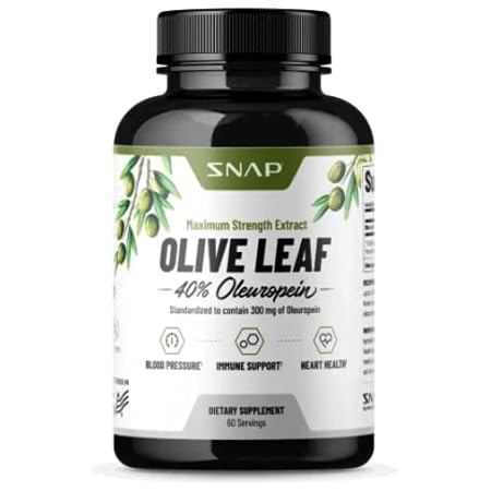Amazon.com: Organic Olive Leaf Extract Capsules - Pure Organic Olive ...