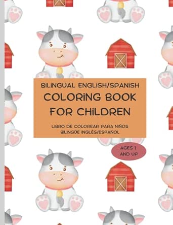 Bilingual English Spanish Coloring Book for Children | Libro Para ...
