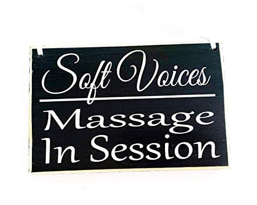 Amazon.com: Soft Voices Massage In Session Therapy Spa Salon 8x6 ...