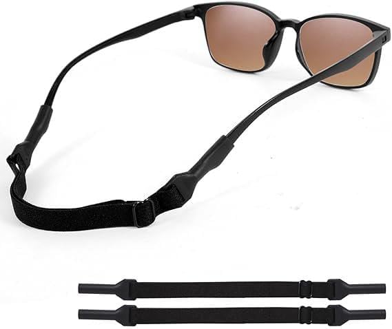 Buy QIQVERT 2 Pcs Adjustable Eyeglass Eyewear Strap Holder, Eyeglass ...