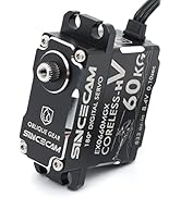 Amazon.com: Sincecam 40kg Low Profile High Torque Servo 8.4V High Speed ...