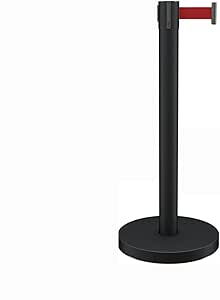 Amazon.co.jp: Stanchion Retractable Belt Barrier, Heavy Duty Crowd ...