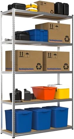 Racking Solutions Galvanised Garage Shelving 175KG Per Shelf Free Next ...