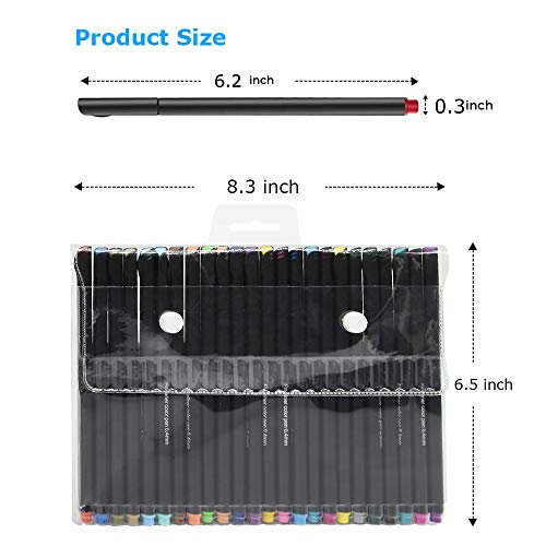 24 Fineliner Color Pens Set $6.38 (20% OFF Coupon) - Mojosavings.com