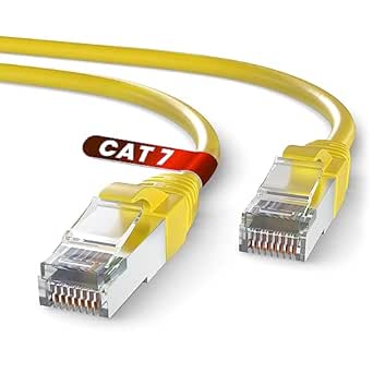 Mr. Tronic Cat 7 Ethernet Cable 5m, High Speed Pure Copper LAN Ethernet Network Cable with Rj45 ...