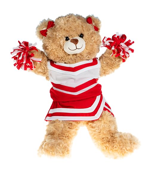 Amazon.com: Cheer Uniform Outfit for Plush Animal Teddy Bear - Fits ...
