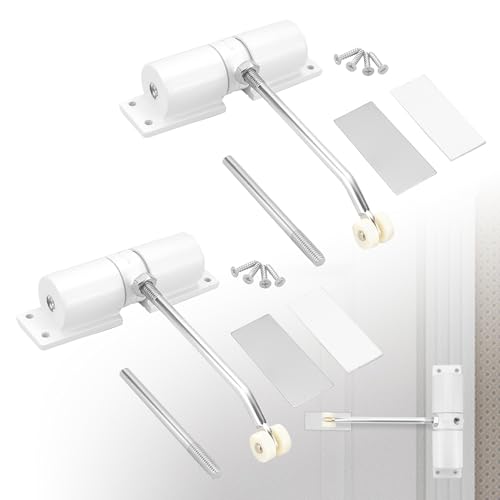 YKUKIZEE 2Pcs Automatic Spring Door Closer, Adjustable Door Spring ...