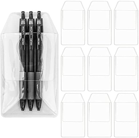 Amazon.com : 20 Pcs Pocket Protector,PVC Shirt Pocket Protectors ...