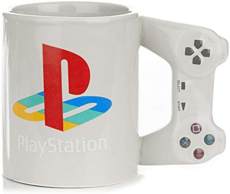 Amazon.com: Paladone Playstation Gold Controller Coffee Mug, 11 oz ...