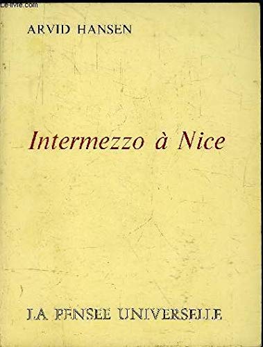 Amazon.com: Intermezzo à nice: Hansen Arvid: Books