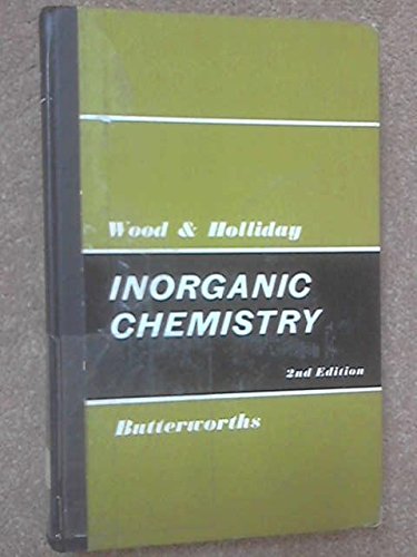 INORGANIC CHEMISTRY: AN INTERMEDIATE TEXT.: Amazon.co.uk: Wood, C. W ...