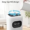 Amazon.com: Humidifiers for Bedroom Large Room, 2.3Gal/9L Quiet ...