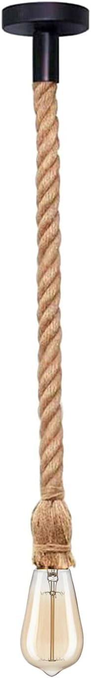 LEDSone Rope Pendant Light Fitting Head DIY Spider Lights Ceiling ...