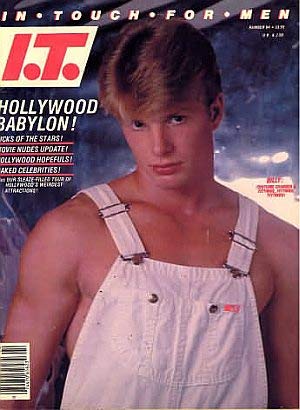 In Touch For Men Gay Magazine Cover Guy Billy #94 August 1984: Amazon ...