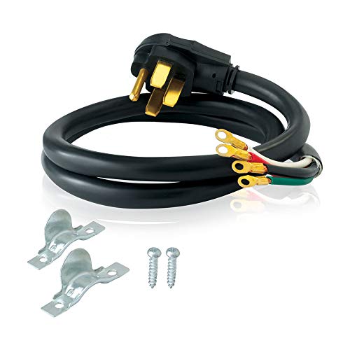 EZ-FLO 61271 4-Prong Range Cord-40 AMP, 4' - 4 Wire | Amazon price ...
