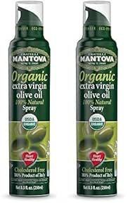 Amazon.com : Mantova Organic Extra Virgin Olive Oil Spray, heart ...